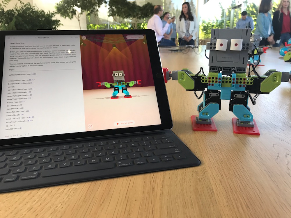 Apple adds robot, drone and instrument support to Swift Playgrounds