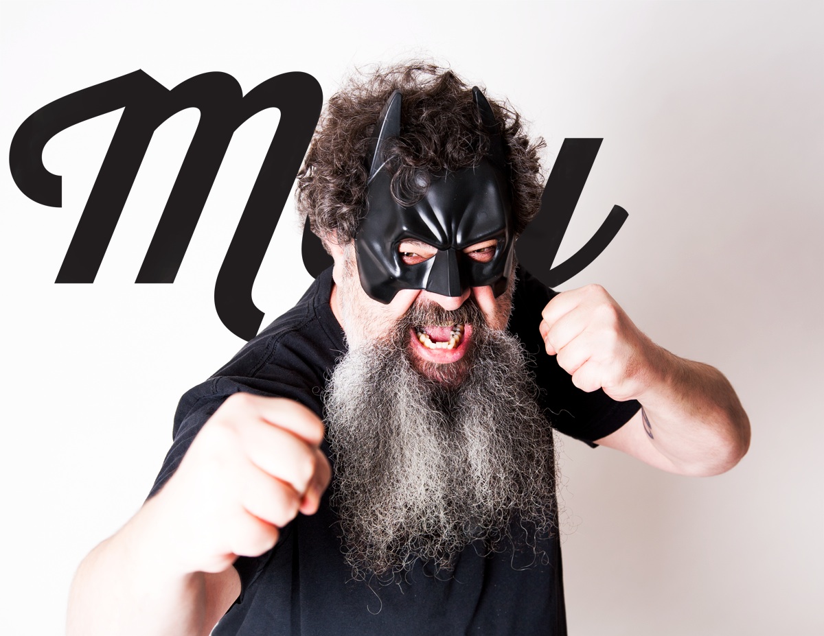 BatBeard in the Beard Calendar