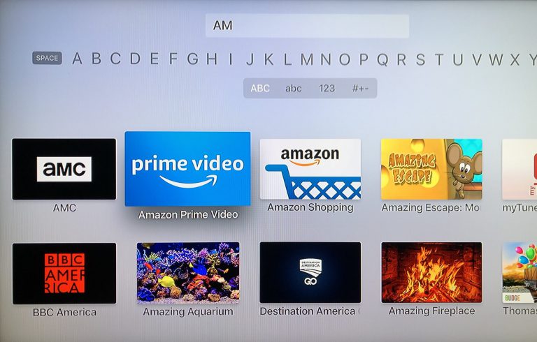 First look at Apple TV’s Amazon Prime Video app